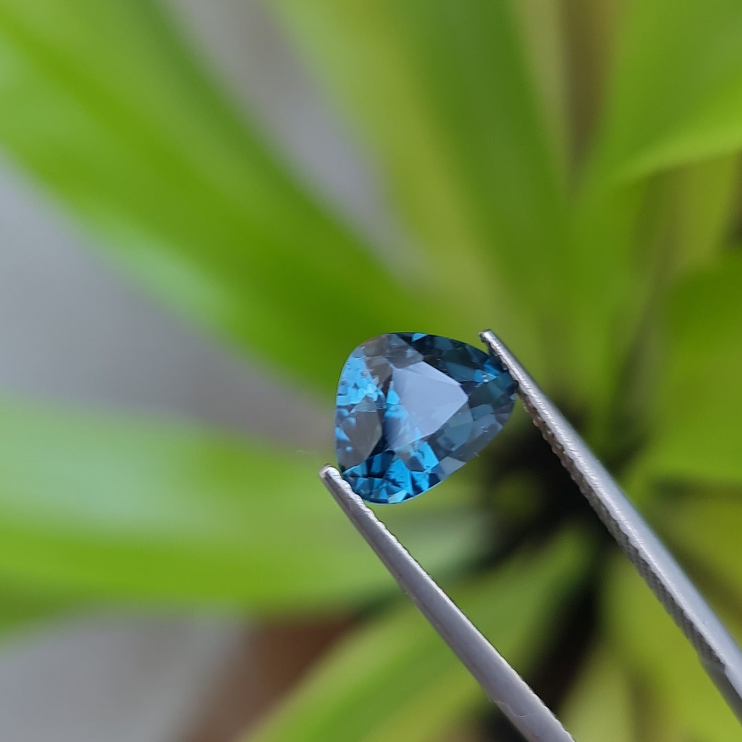 Natural Teal Spinel 2.59ct, Burma, Bluish Green. No Treatment. Cd610 - Etsy