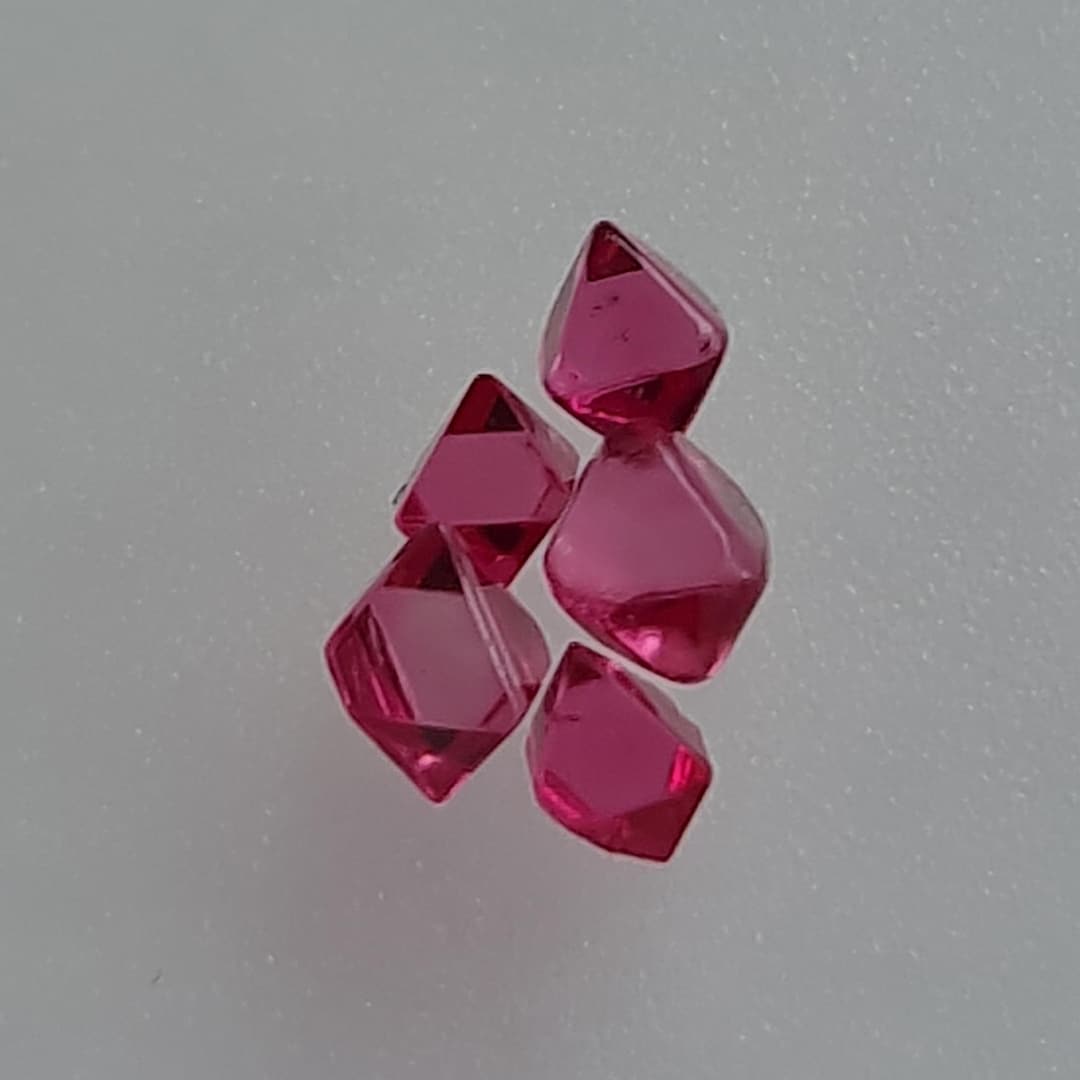 Jedi Spinel Octahedral Crystal, Natural Red Spinel Crystal From Burma ...
