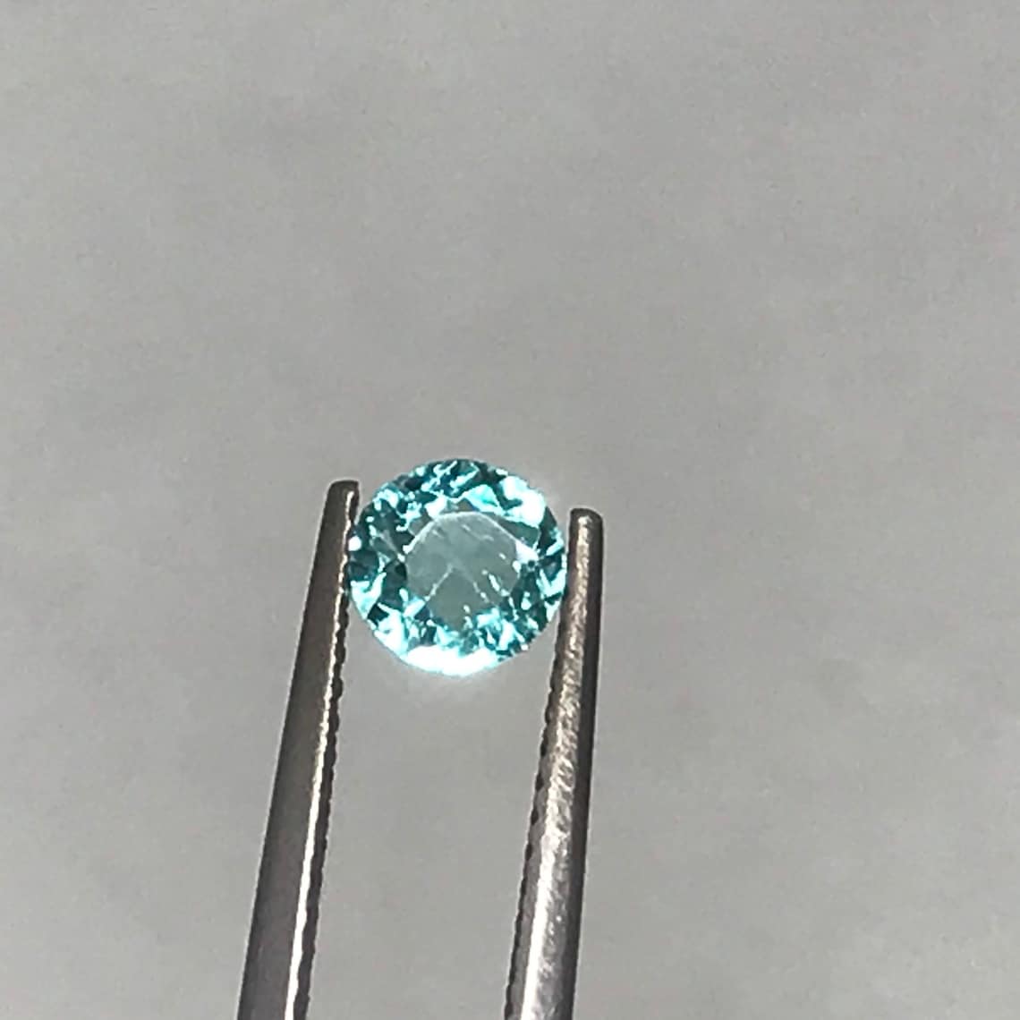 Natural Lagoon Tourmaline Round Shapes Blue Paraiba Color. - Etsy