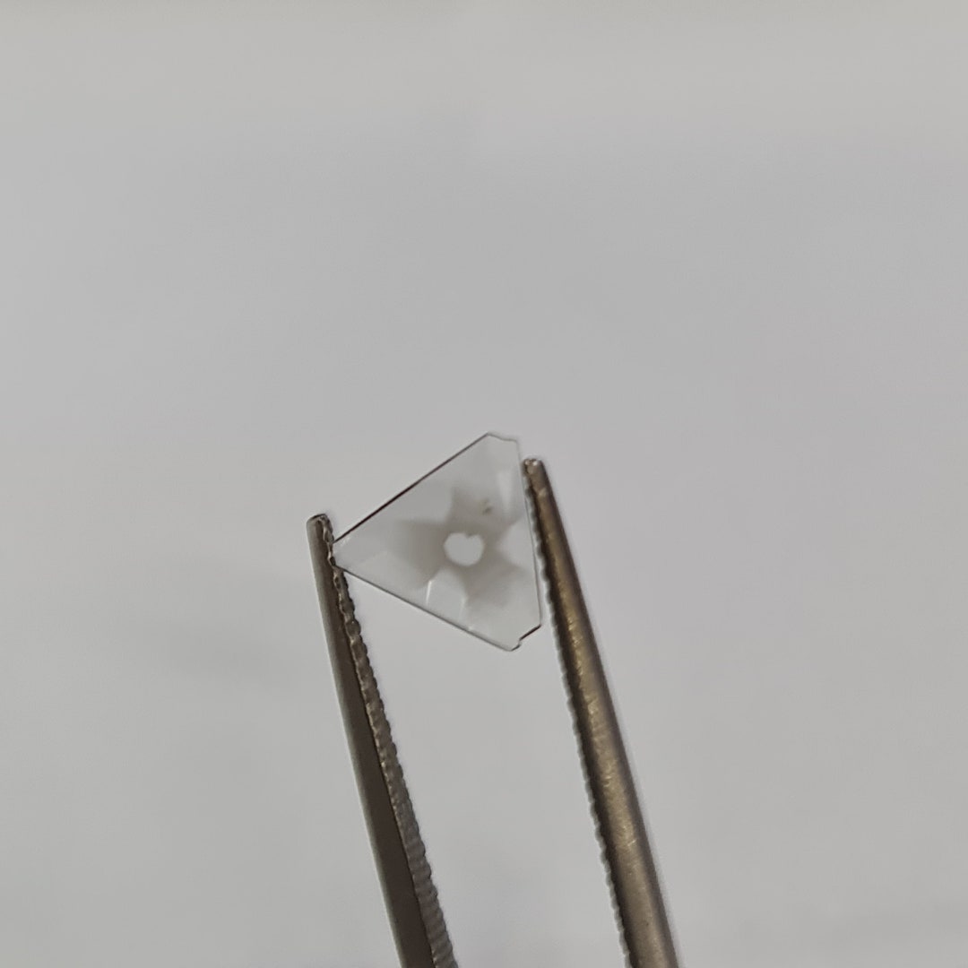 Rare Trapiche Diamond Slice: Triangle Cut, 0.22ct Collector's Gem - Etsy