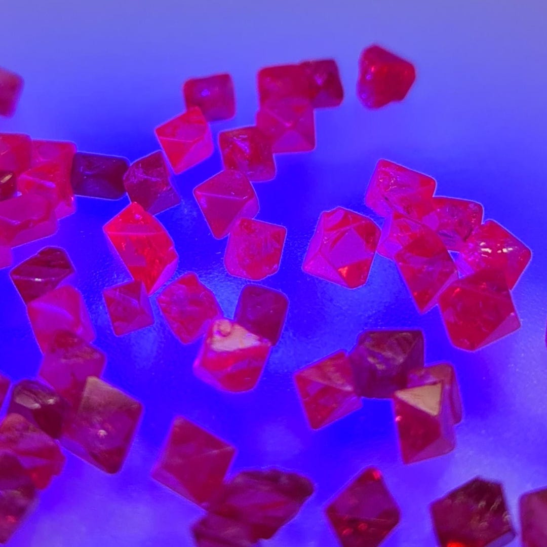 Jedi Spinel Octahedral Crystal, Natural Red Spinel Crystal From Burma ...