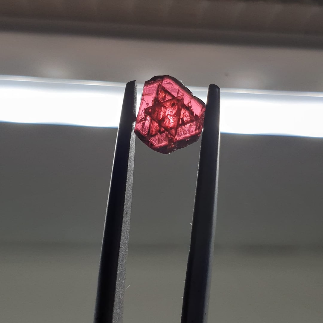 Trapiche Spinel: 1.10ct Natural Twinned Star of David Crystal - Etsy