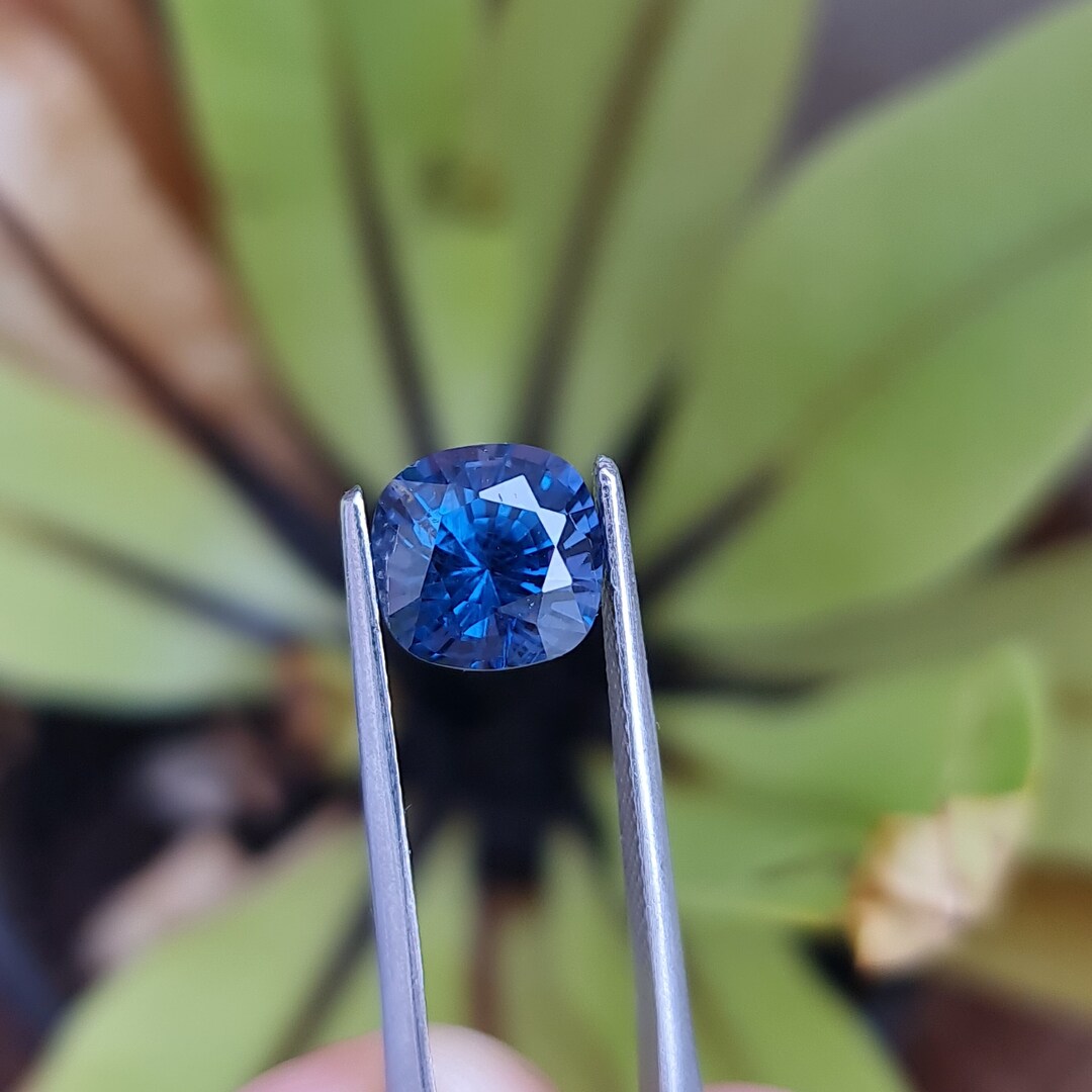Natural Blue Spinel, 2.85ct. Deep Blue Spinel. No Treatment. Rare Color ...