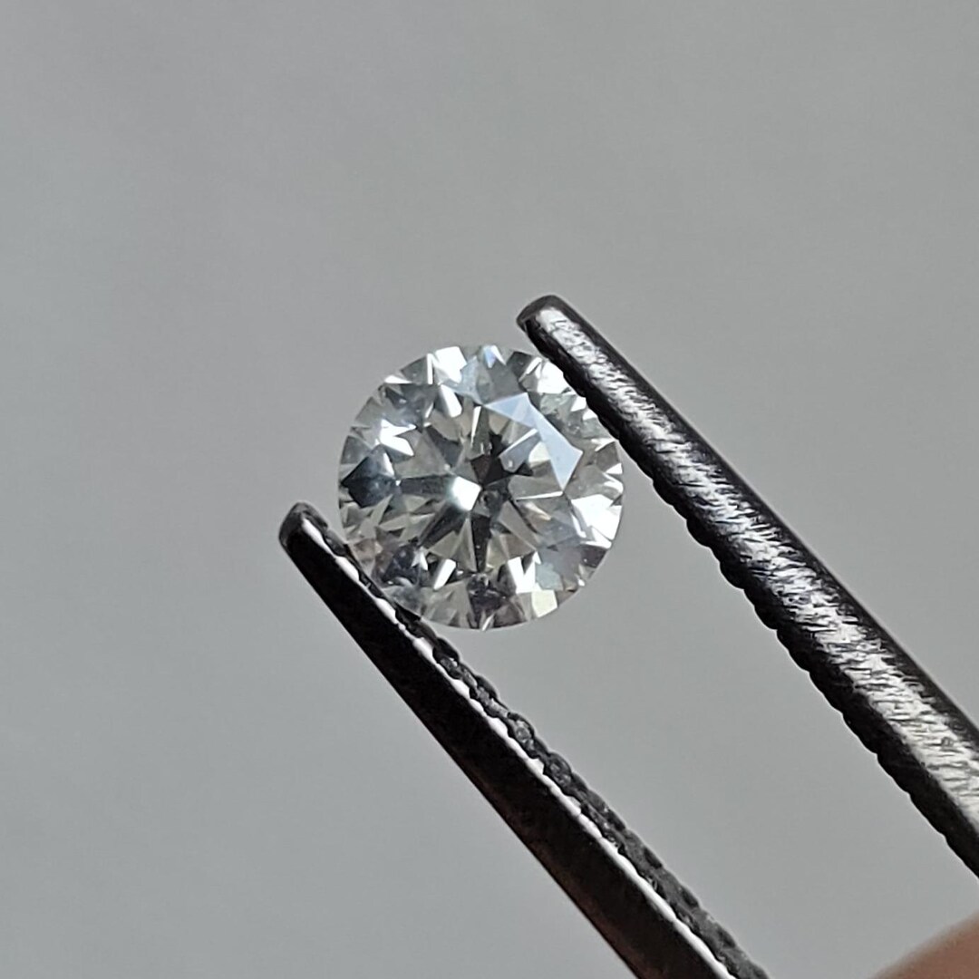 Natural Brown Diamond, 0.35ct. Faint Brown. Round Brilliant. GIA Si2 ...