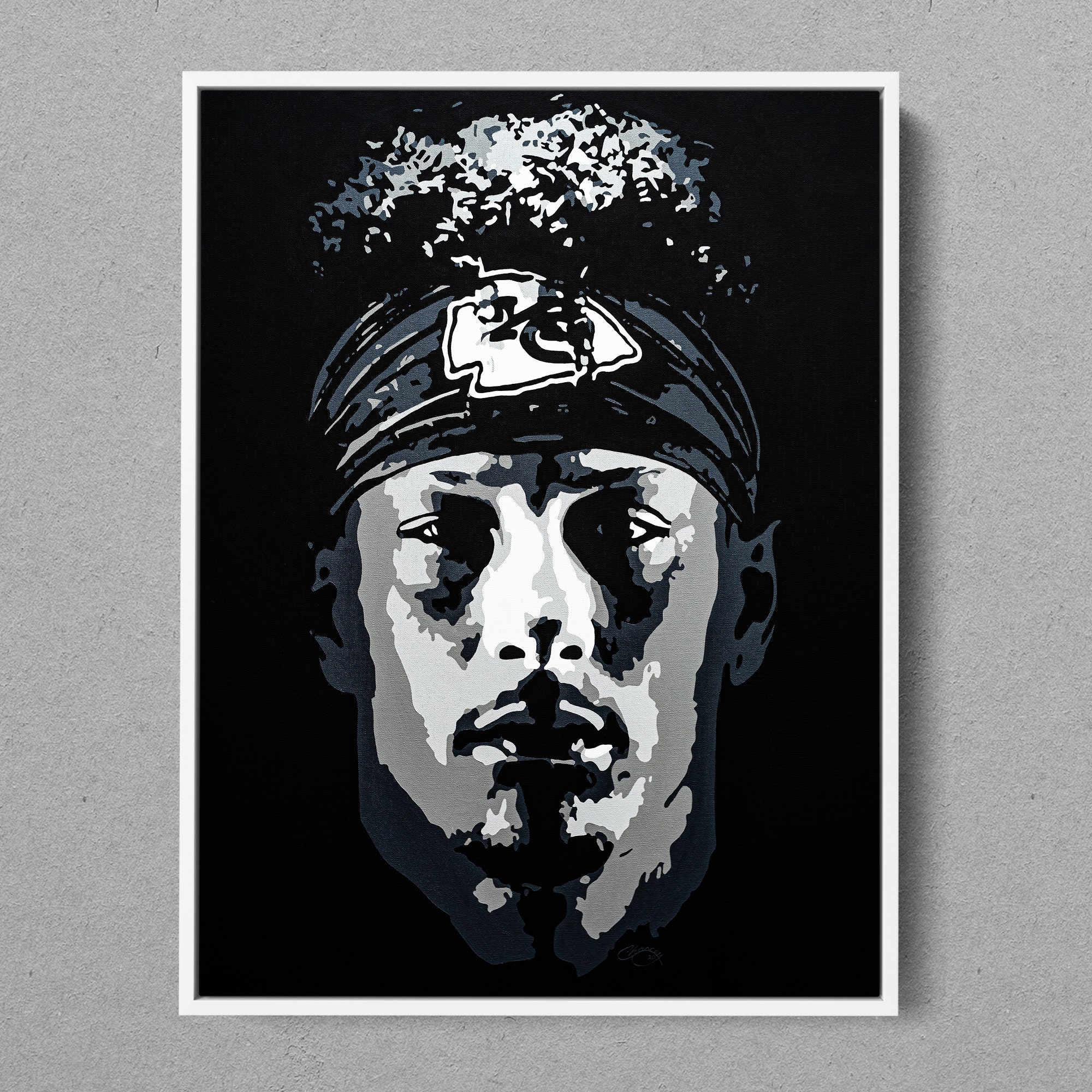 Patrick Mahomes Print, Kansas City Chiefs Print, Large Wall Art, Kansas ...