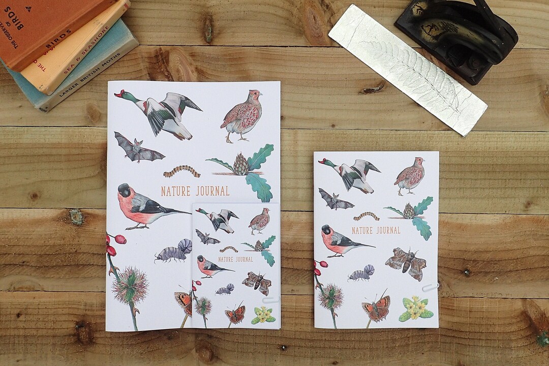Nature Journal Field Notes Notebook Multiple Sizes Wildlife RSPB ...