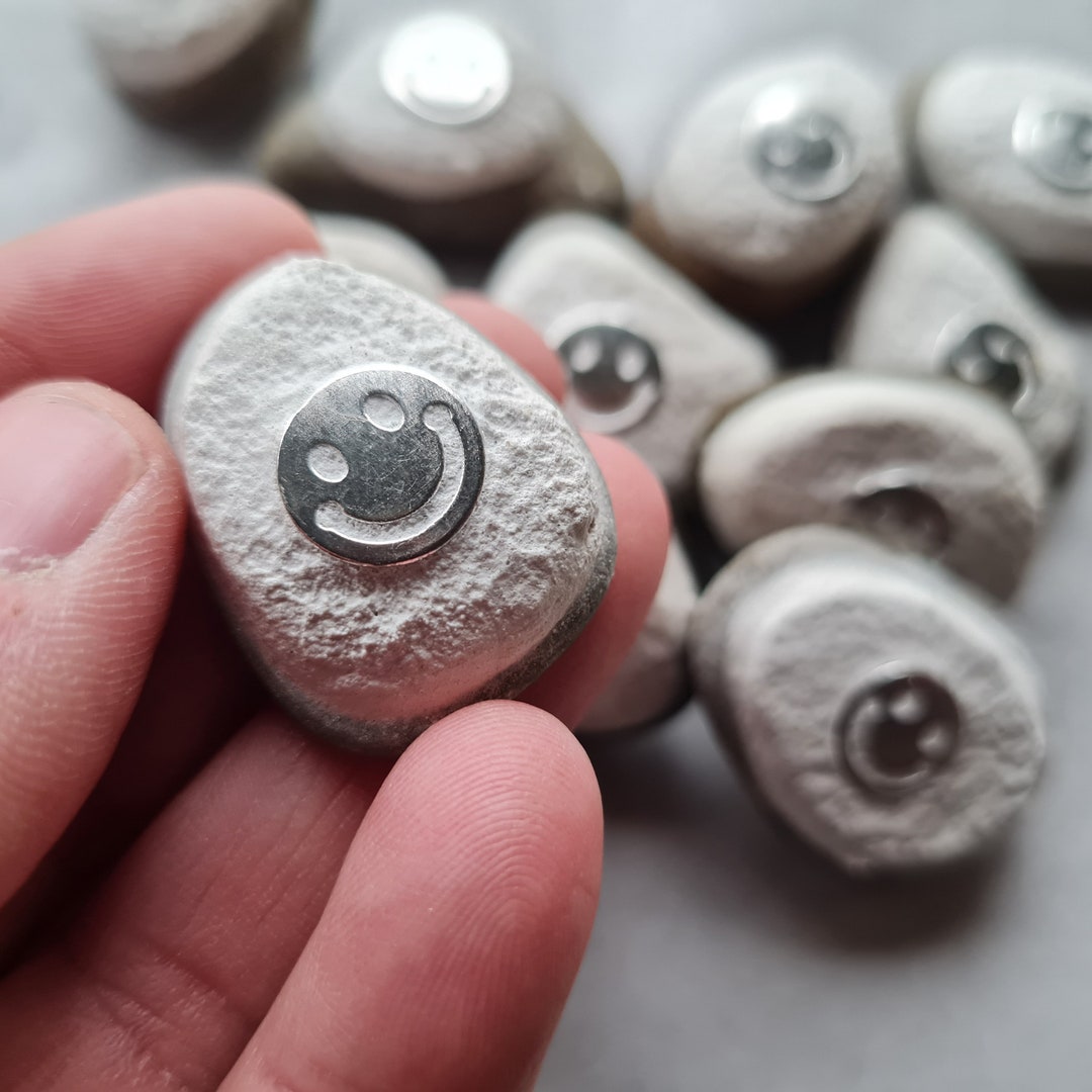 Lucky Charm, Lucky Stone, Smily, Pebble to Make You Smile - Etsy Canada