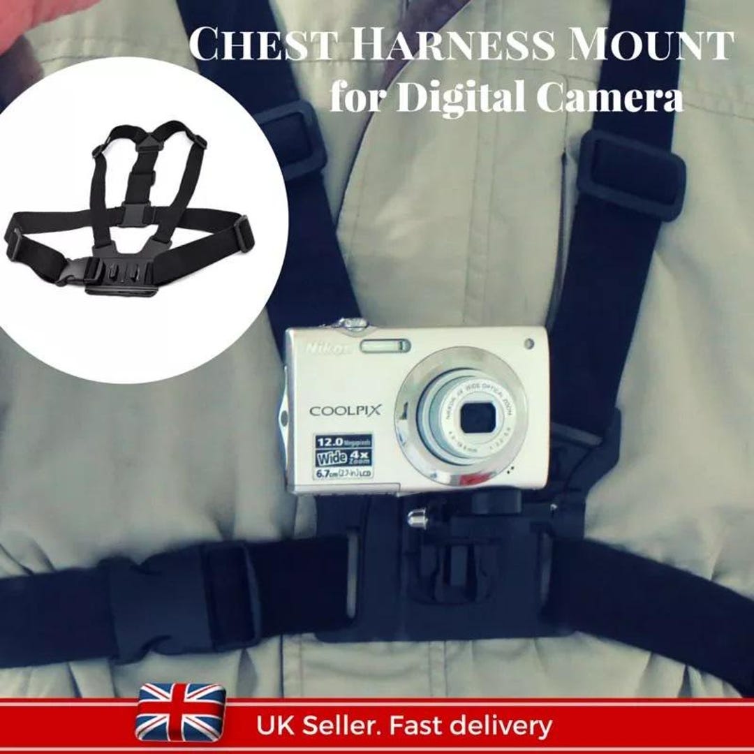 Digital Camera Chest Harness Strap Body Holder Mount Belt Universal ...