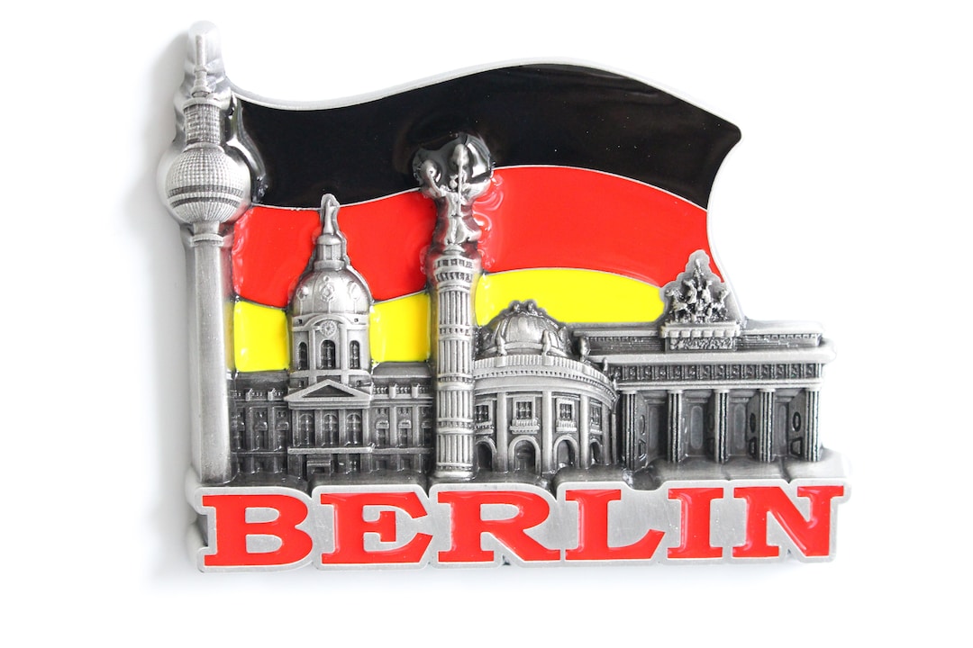 3D -berlin Germany Fridge Magnet Sticker City Holiday Souvenir Travel ...