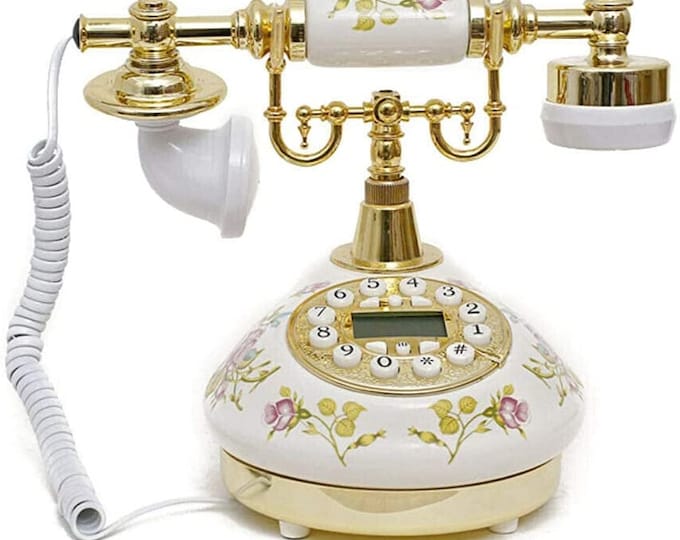 Retro Style White BT 746 Rotary Dial Telephone Sold as a - Etsy UK