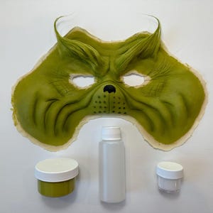Special FX Mean Grouch Foam Latex Face Prosthetic Mask - Painted ...