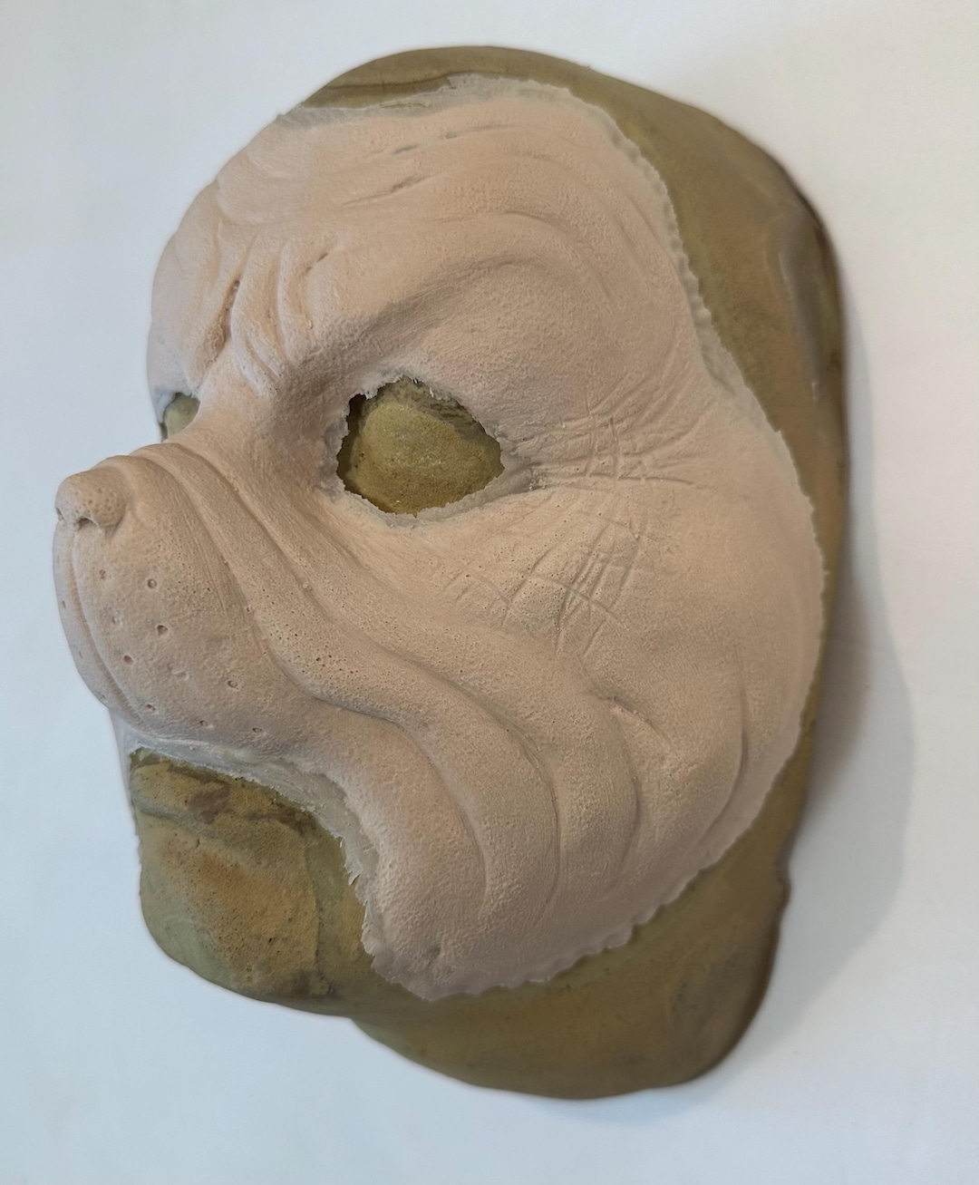 Special FX Mean Grouch Foam Latex Face Prosthetic Mask - Painted ...