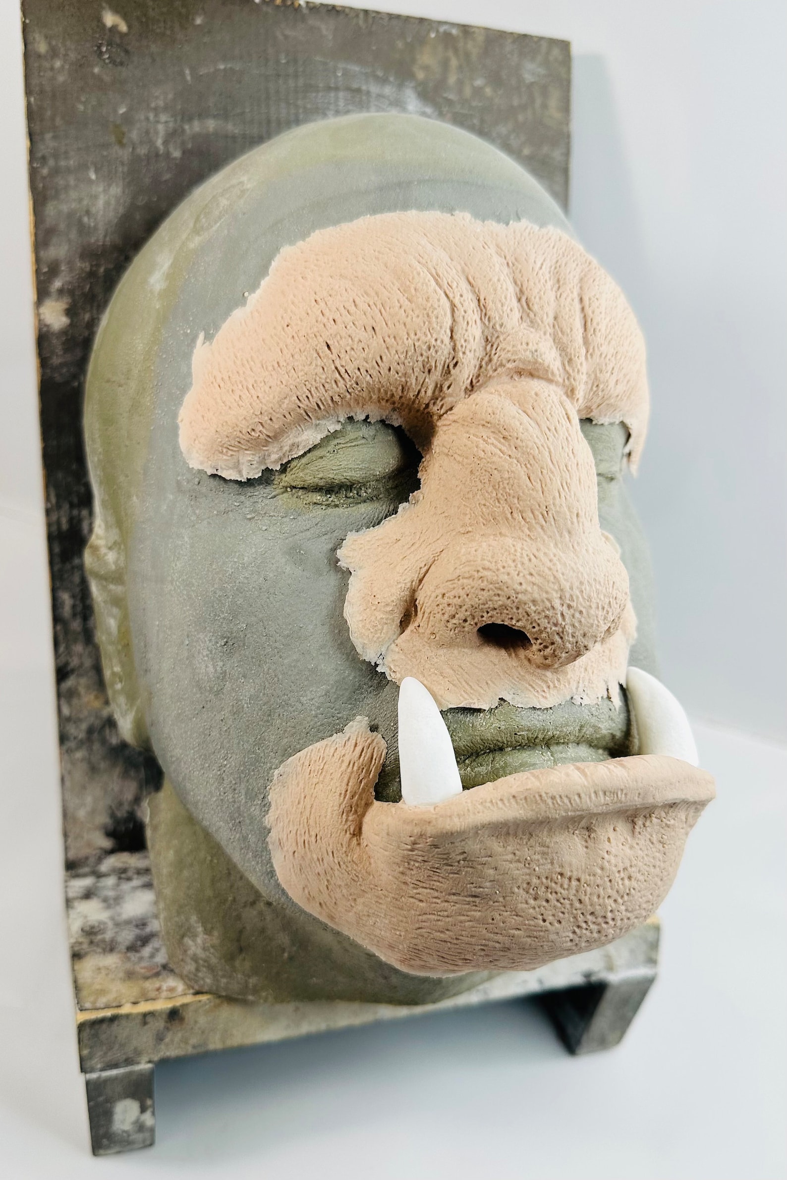 Beast/werewolf/troll Foam Latex Prosthetic & Teeth - Special FX Makeup ...