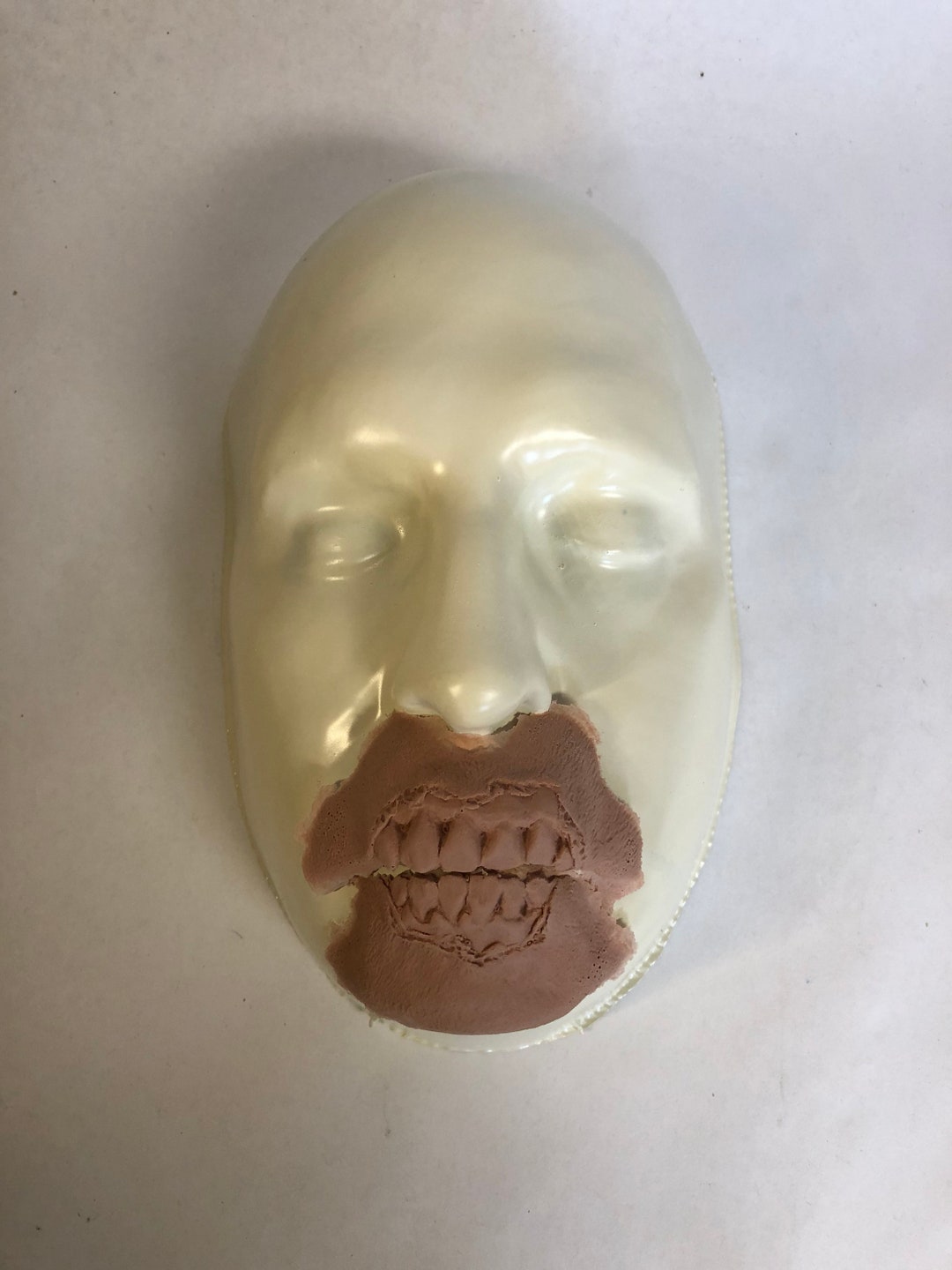 Exposed Teeth Zombie Foam Latex Prosthetic - Special FX Makeup ...
