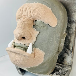 Beast/werewolf/troll Foam Latex Prosthetic & Teeth - Special FX Makeup ...