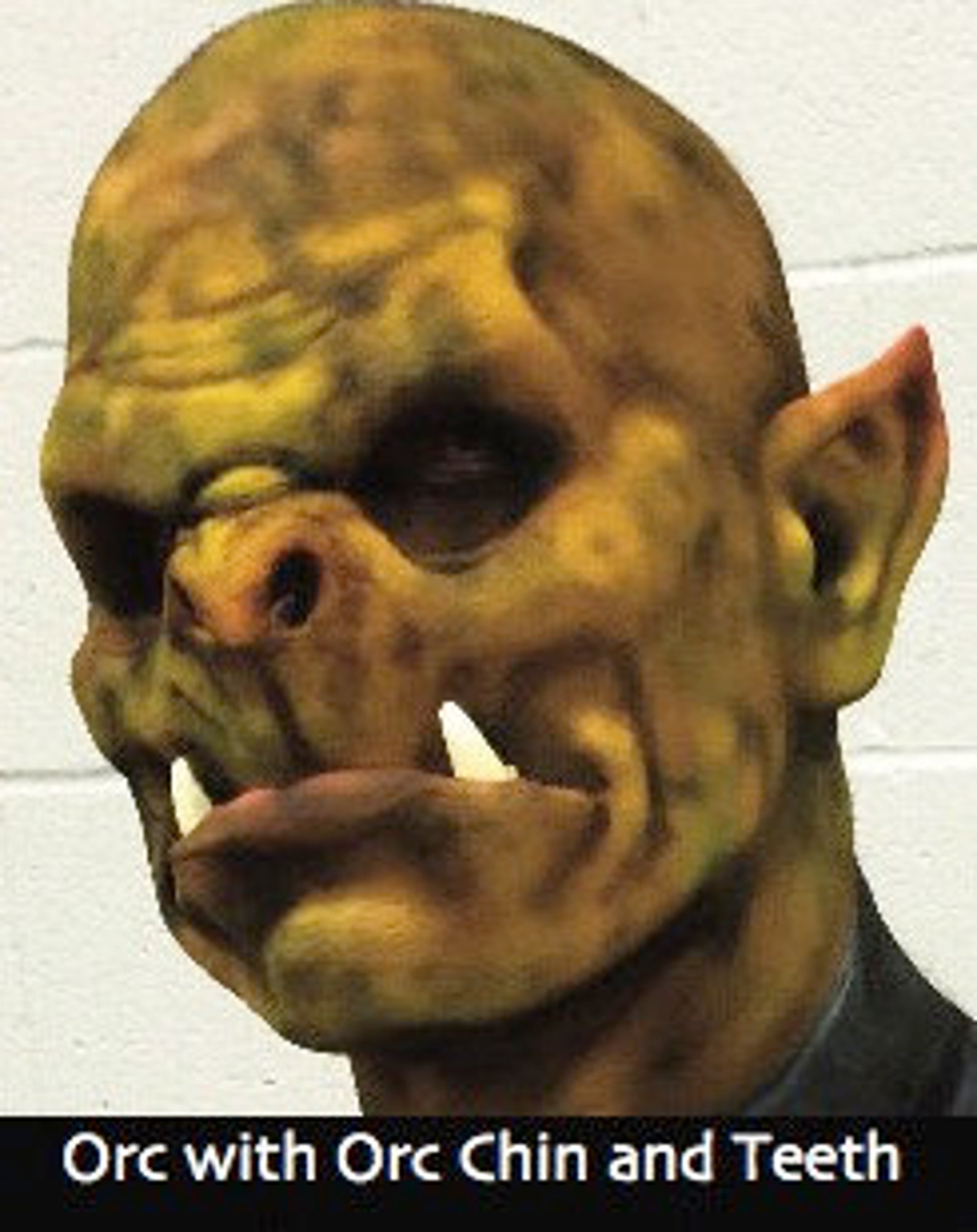 Halloween Character Makeup Foam Latex Orc Prosthetic Set | Etsy