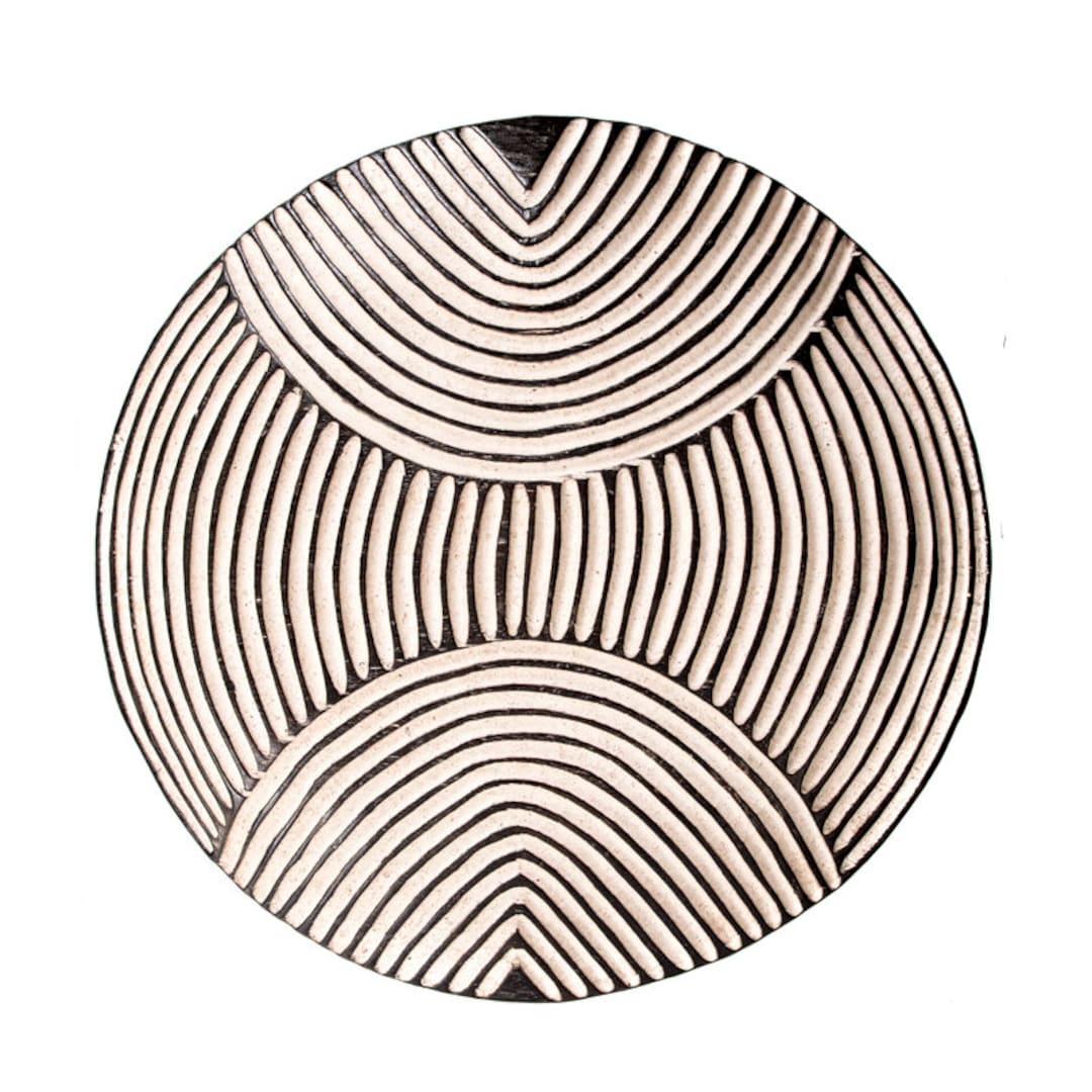 African Wood Shield | Wall Decor | Authentic Cameroonian Bamileke ...