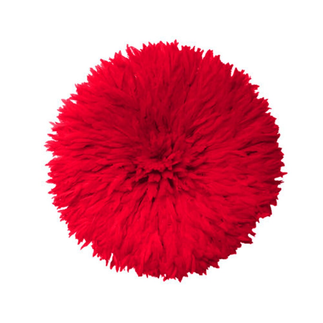 Juju Hat Red| 30cm-100cm Diameter | Original From Cameroon | Full ...