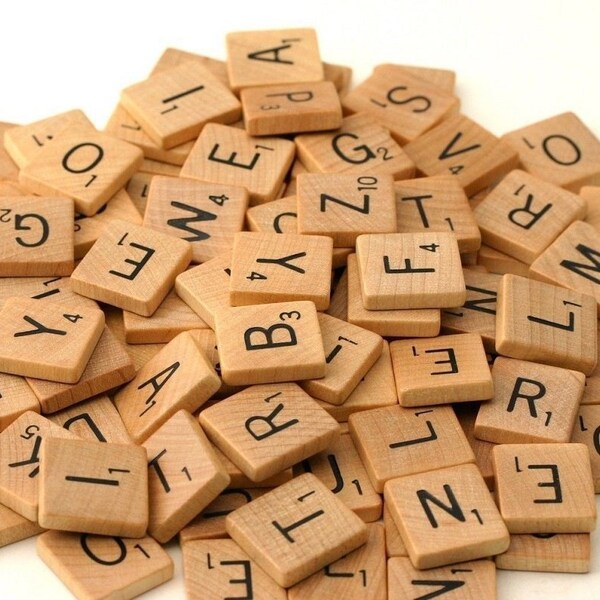 Black Scrabble Tiles - Etsy