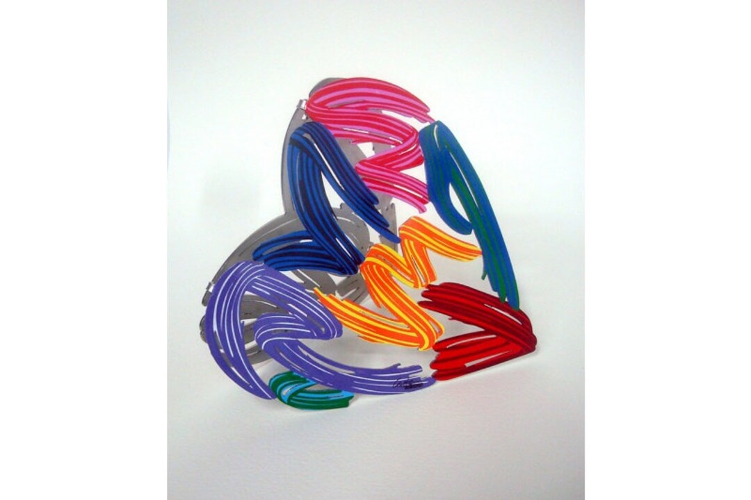 Heart, Heart Sculpture, Love, Metal Sculpture, Strokes of Love ...
