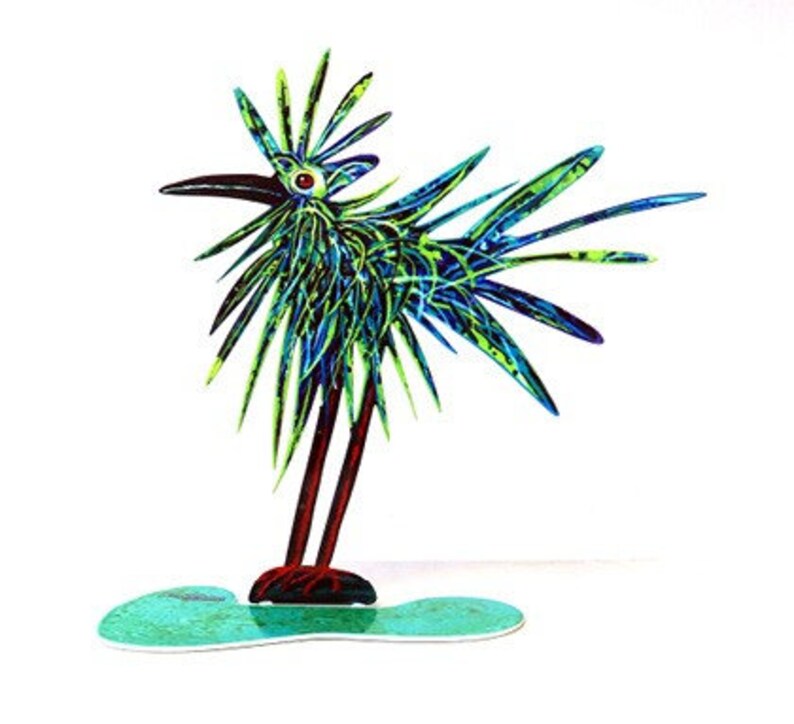 Bird Sculpture Crazy Bird Free Standing Sculpture by David - Etsy