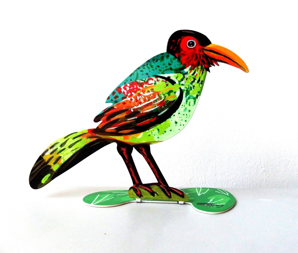 Bird Sculpture Thinking Bird Free Standing Sculpture by David - Etsy