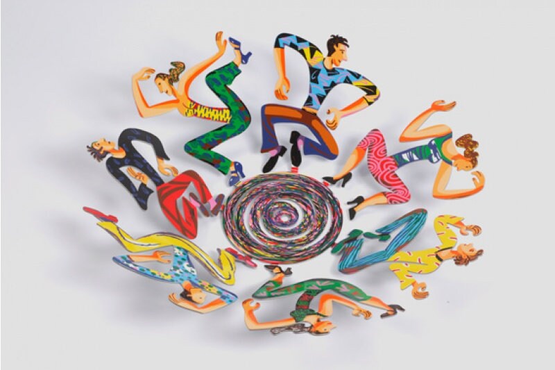 Fruit Bowl Fun Disco Fruit Bowl Dancers Fruit Bowl - Etsy