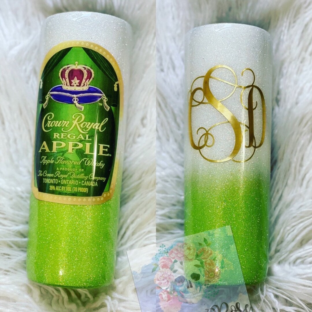 Crown Royal Apple Tumbler - Etsy