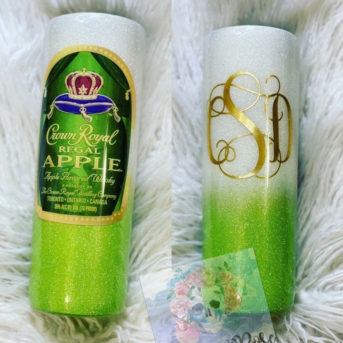 Crown Royal Apple Tumbler | Etsy