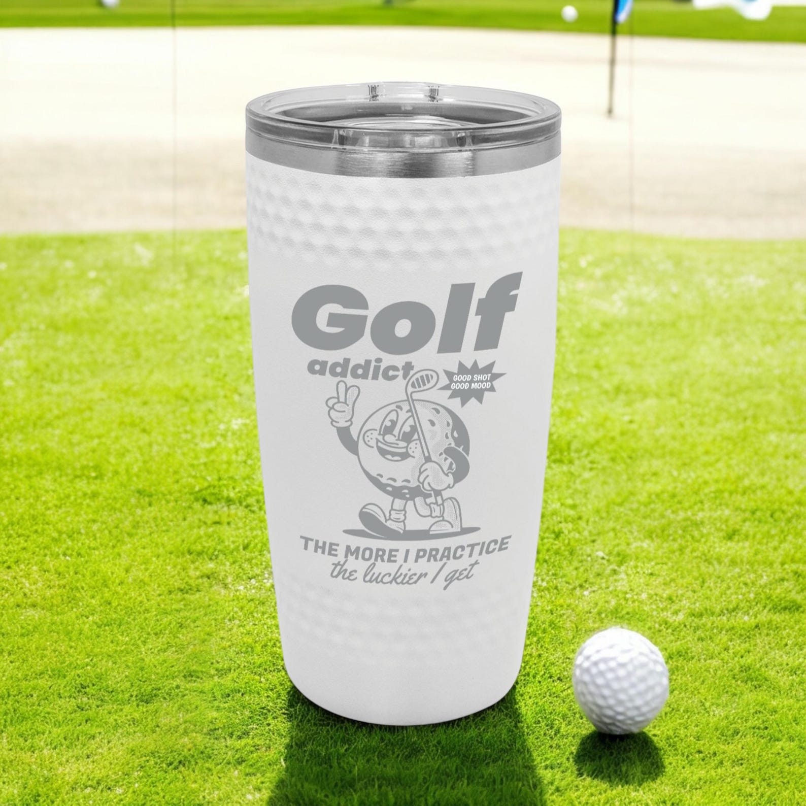 Personalized Golf Ball Dimple Tumbler, Engraved Golfer Gift - Etsy
