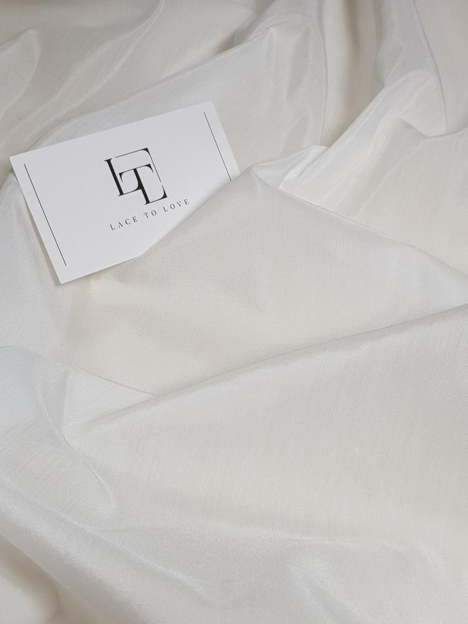 White silk cotton fabric white natural silk fabric meterware | Etsy