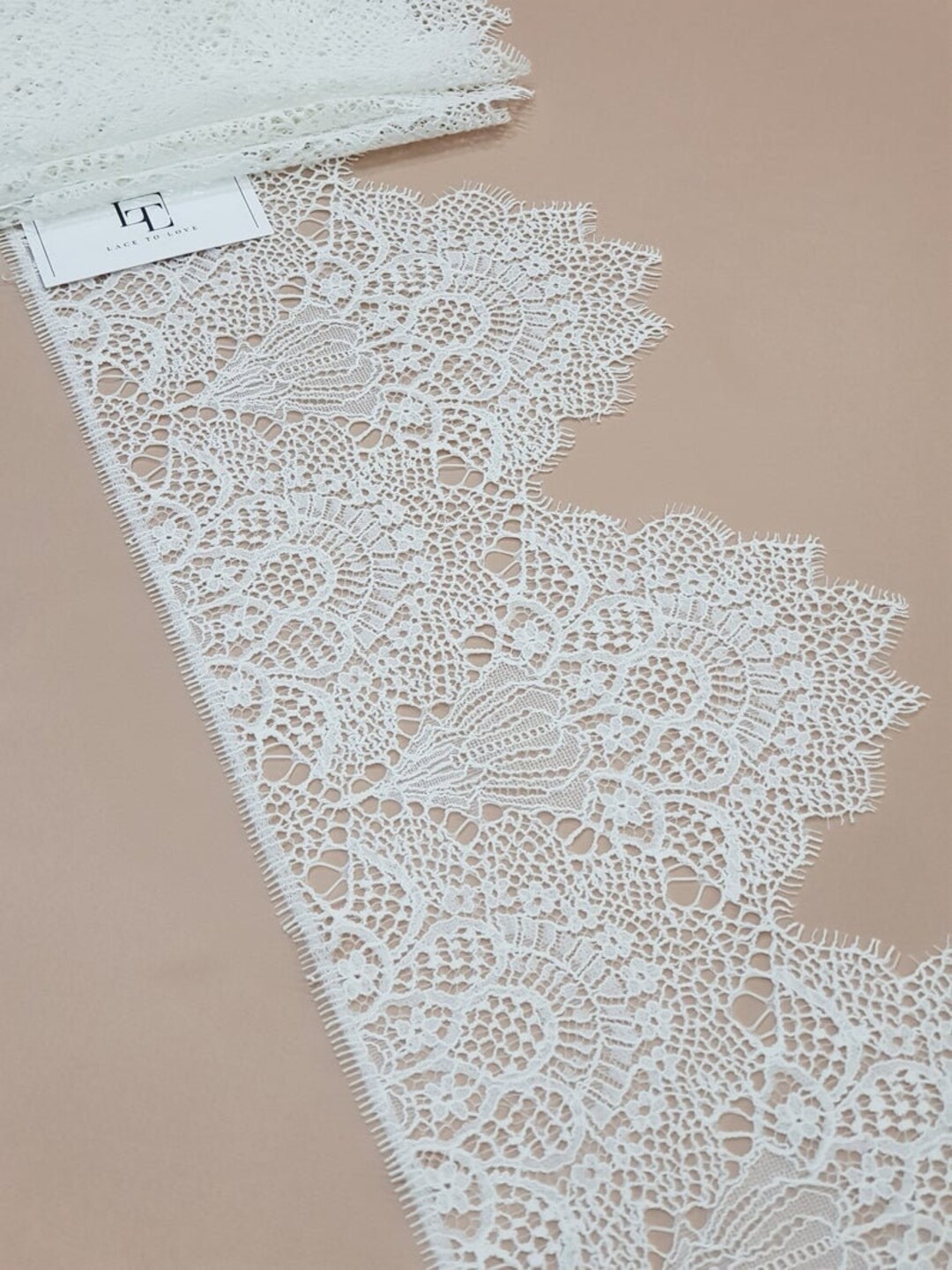 Cream Lace Trim, Ivory Wedding Lace by the Meter, LMF900 - Etsy