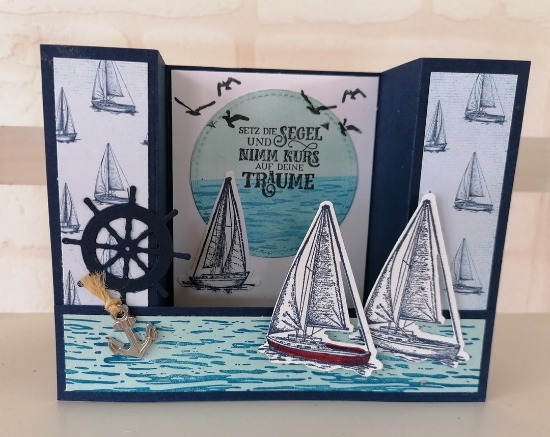 Bridge Card set Sail - Etsy