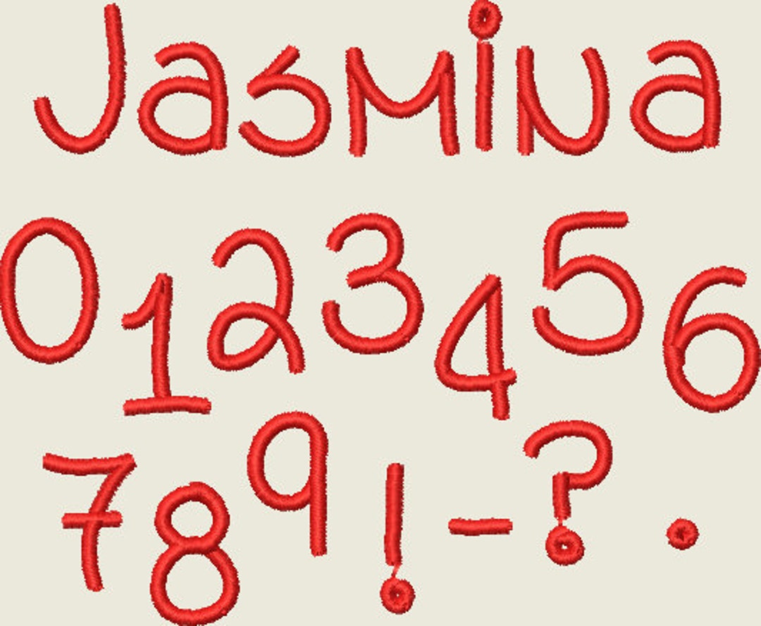 Embroidery File ABC Approx. 1.6 Cm Letter Font Alphabet Set 461 Machine ...