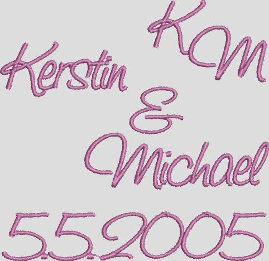 Embroidery File Sweet ABC Letters Numbers Set 630 Machine Embroidery ...