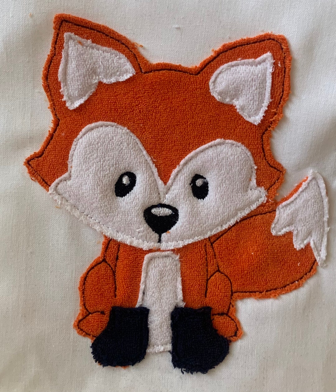 Embroidery File Doodle Fuchs Fox Machine Embroidery Application 3 Sizes ...