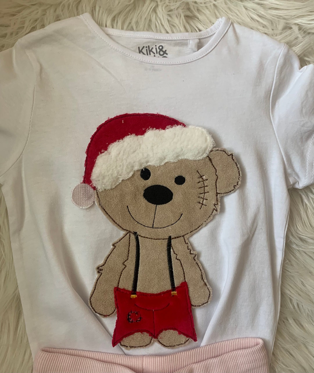Embroidery File Doodle Teddy Bear, Christmas Machine Embroidery ...