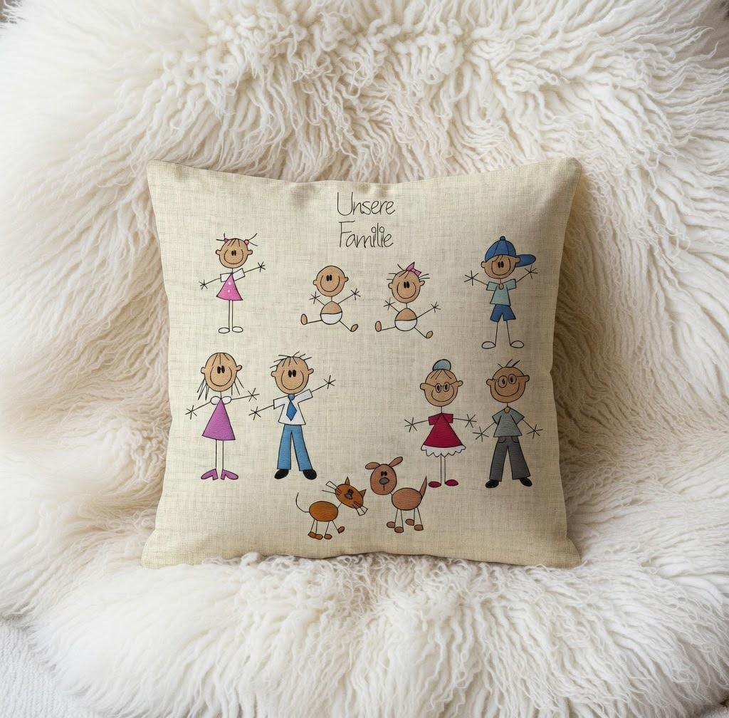Embroidery File Stick Figure Family 3 Machine Embroidery Set 196 - Etsy