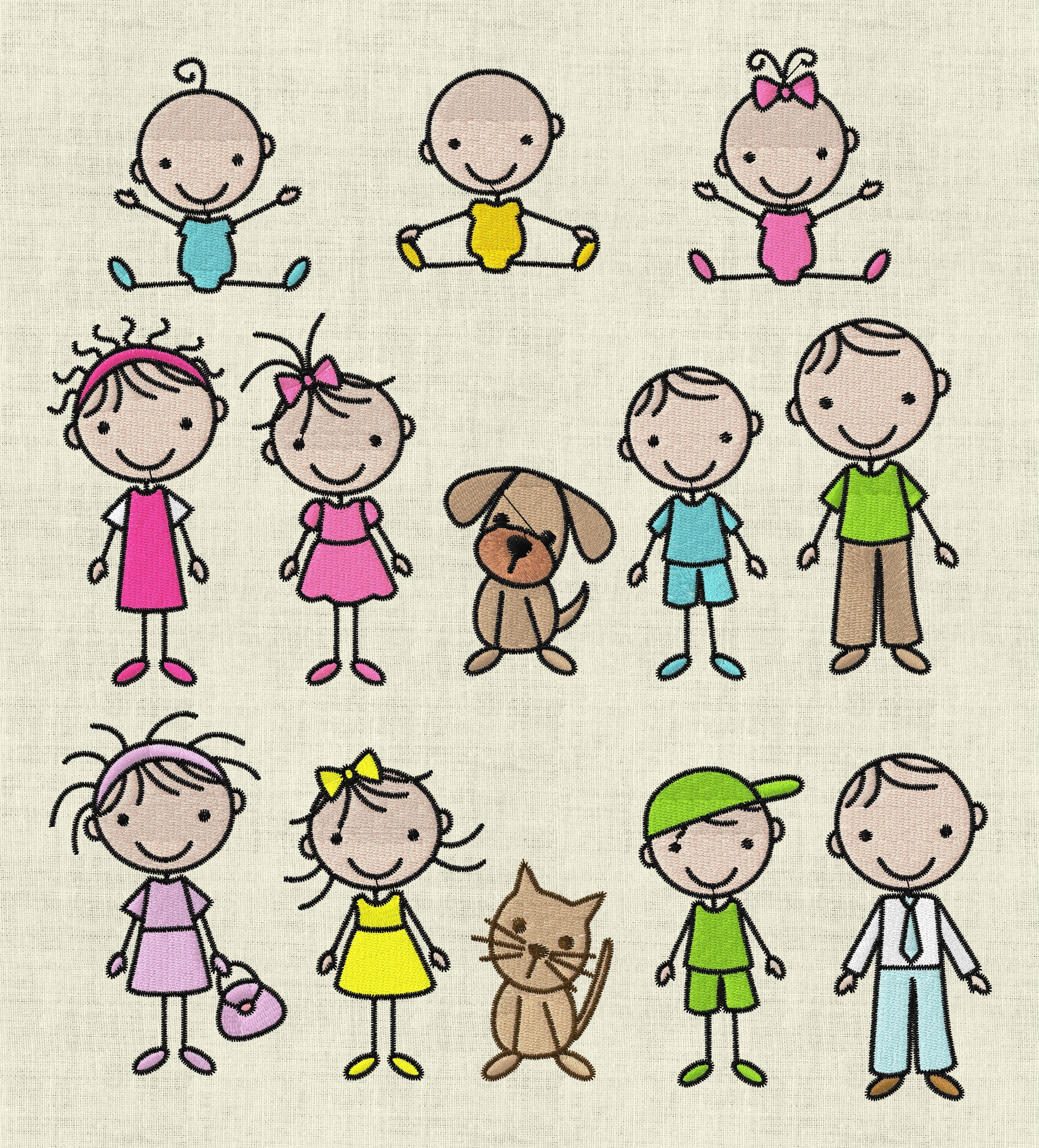 Bedanken Clipart Of Children