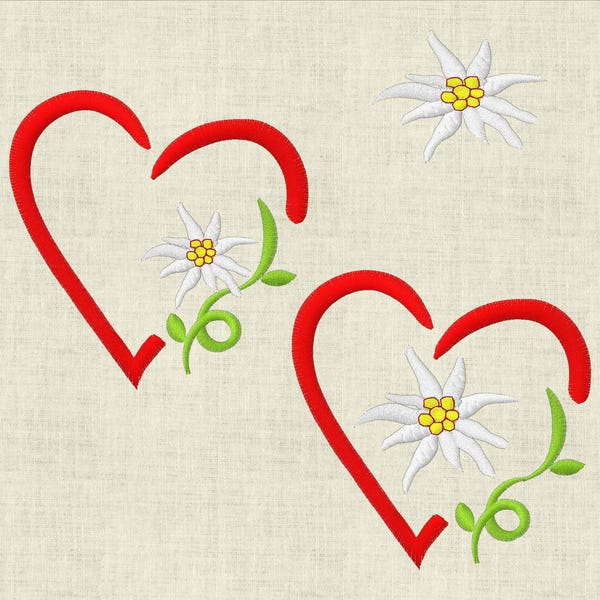 Edelweiss Embroidery - Etsy