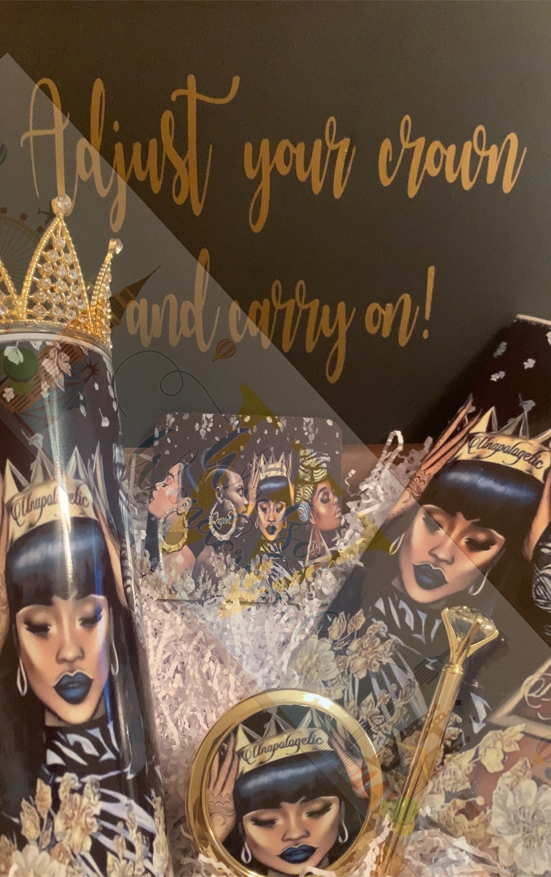 Gift Set Queen Birthday Gift, Best Friend Present Queen Gift Set Girls ...