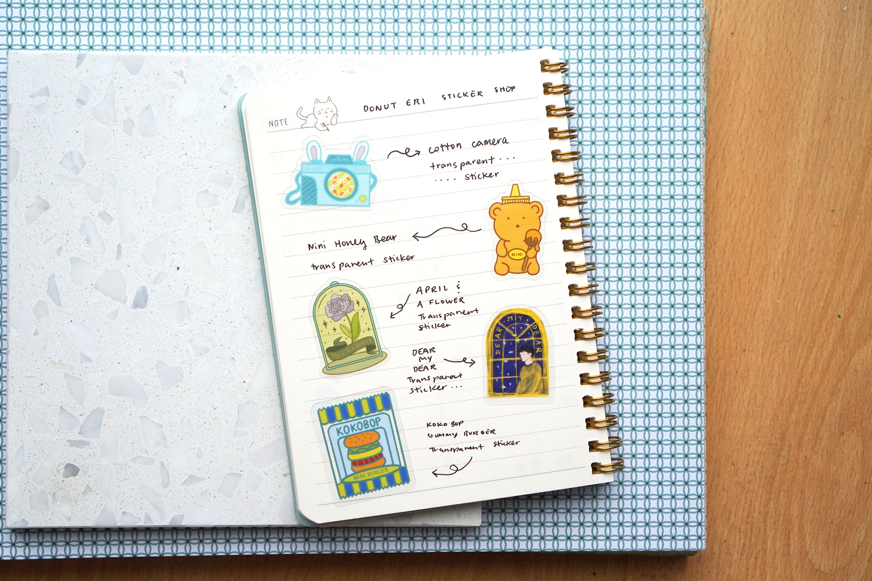 EXO Transparent Vinyl Sticker Packs | Etsy