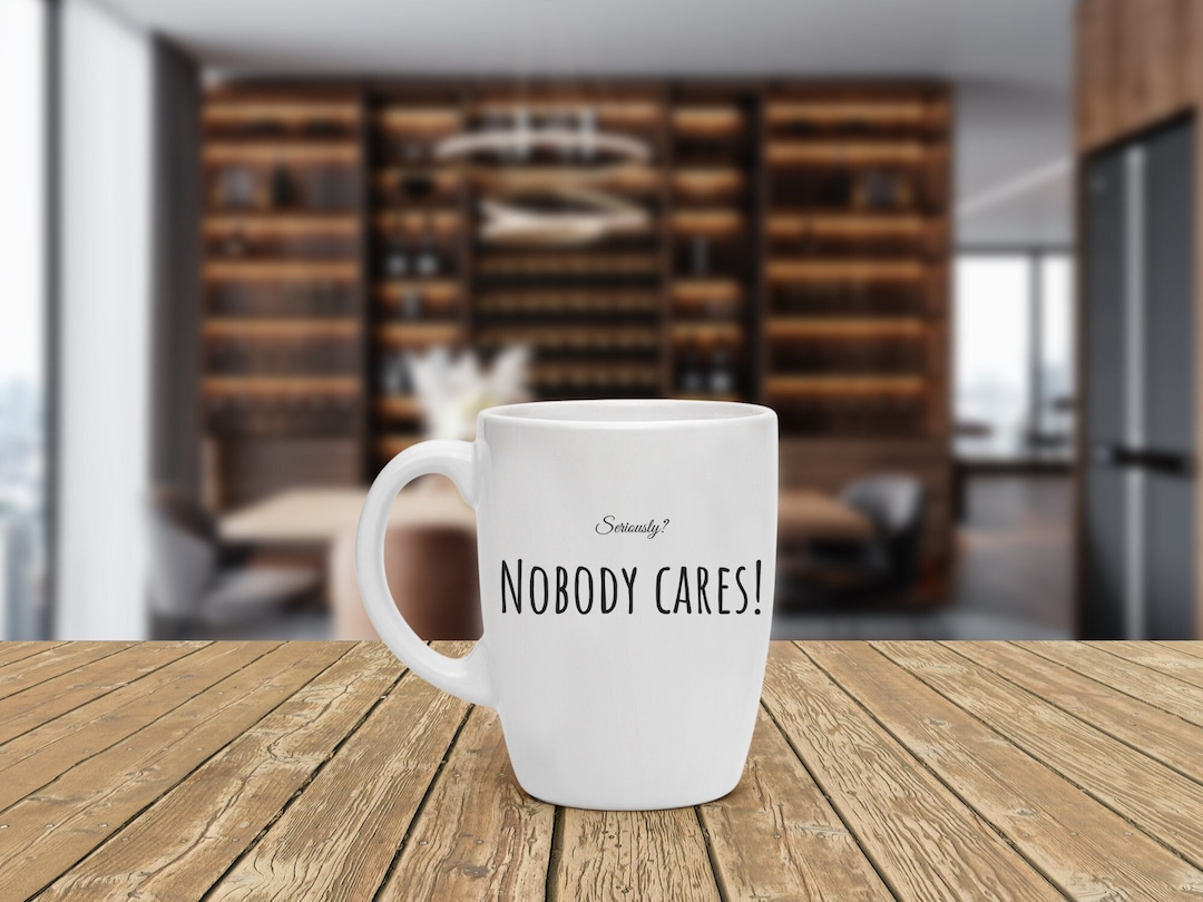 Nobody Cares SVG & PNG - Etsy