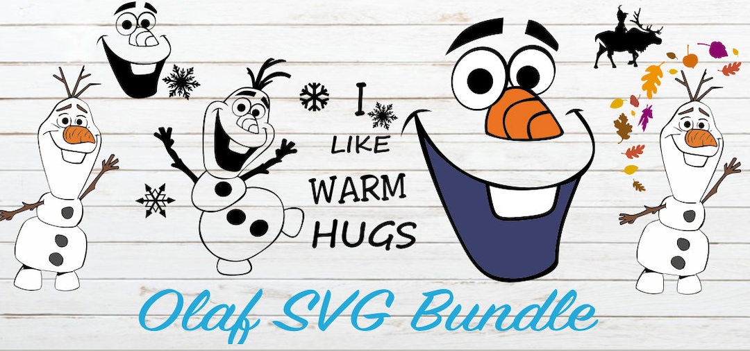 Olaf SVG Bundle/ Cricut/ Cut File/ Instant Download/ Digital/ SVG ...