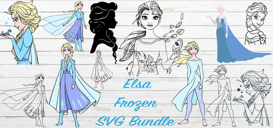 Elsa Frozen SVG Bundle/ Cut File/ Instant Download/ Digital/ Cricut ...