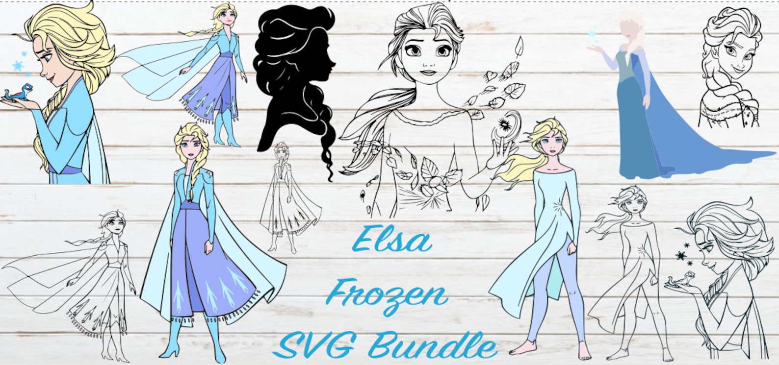 Elsa Frozen SVG Bundle/ Cut File/ Instant Download/ Digital/ Cricut ...