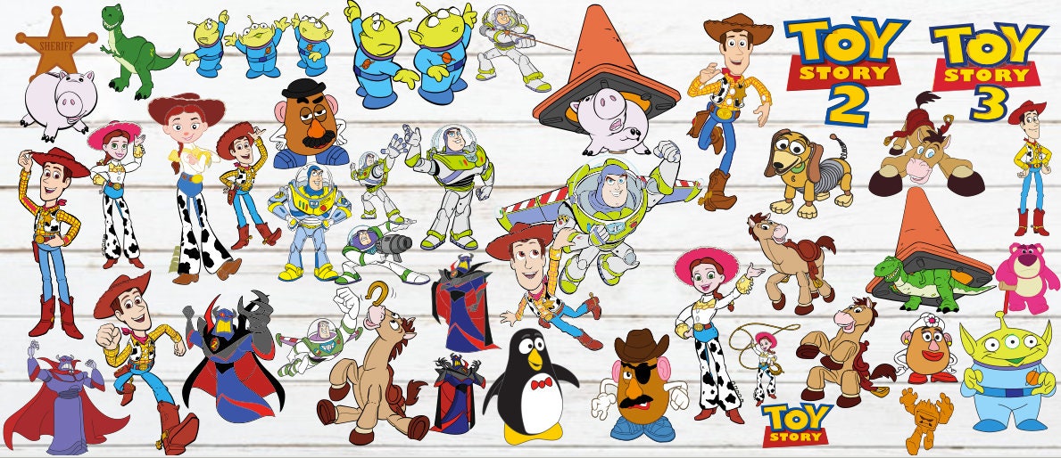 Toy Story Bundle/ Cut File/ SVG/ Instant Download/ Digital/ Cricut - Etsy