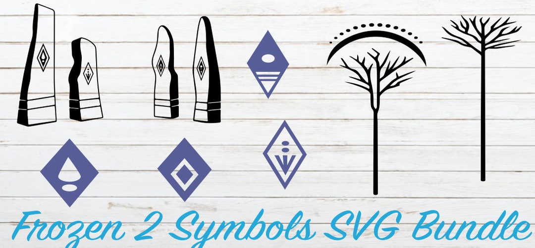 Frozen Symbols SVG Bundle/ Cricut/ Cut File/ SVG/ Instant Download ...