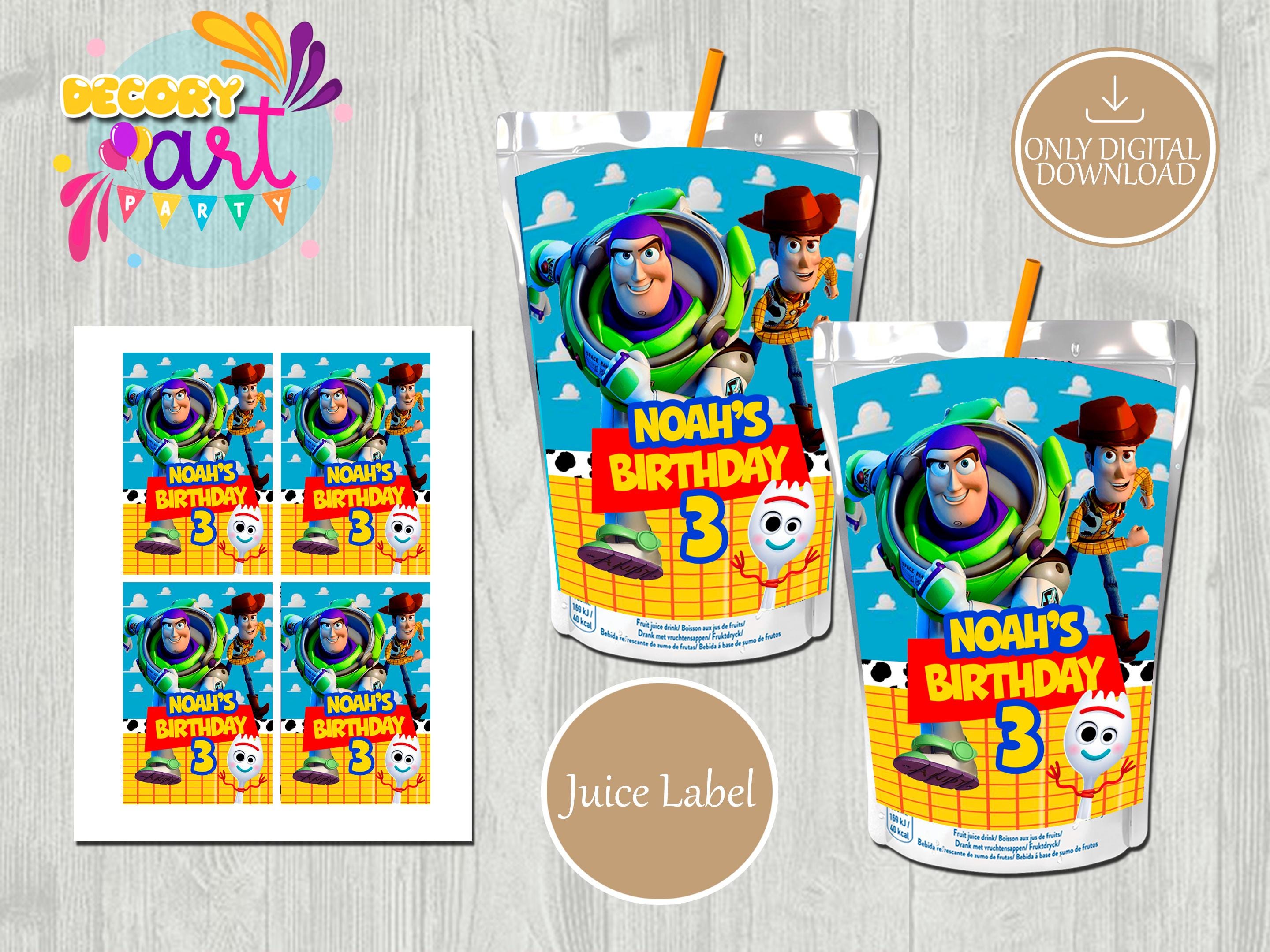 Toy Story Pack - Chip Bag - Lollipop - Favor Bag- Juice Label ...