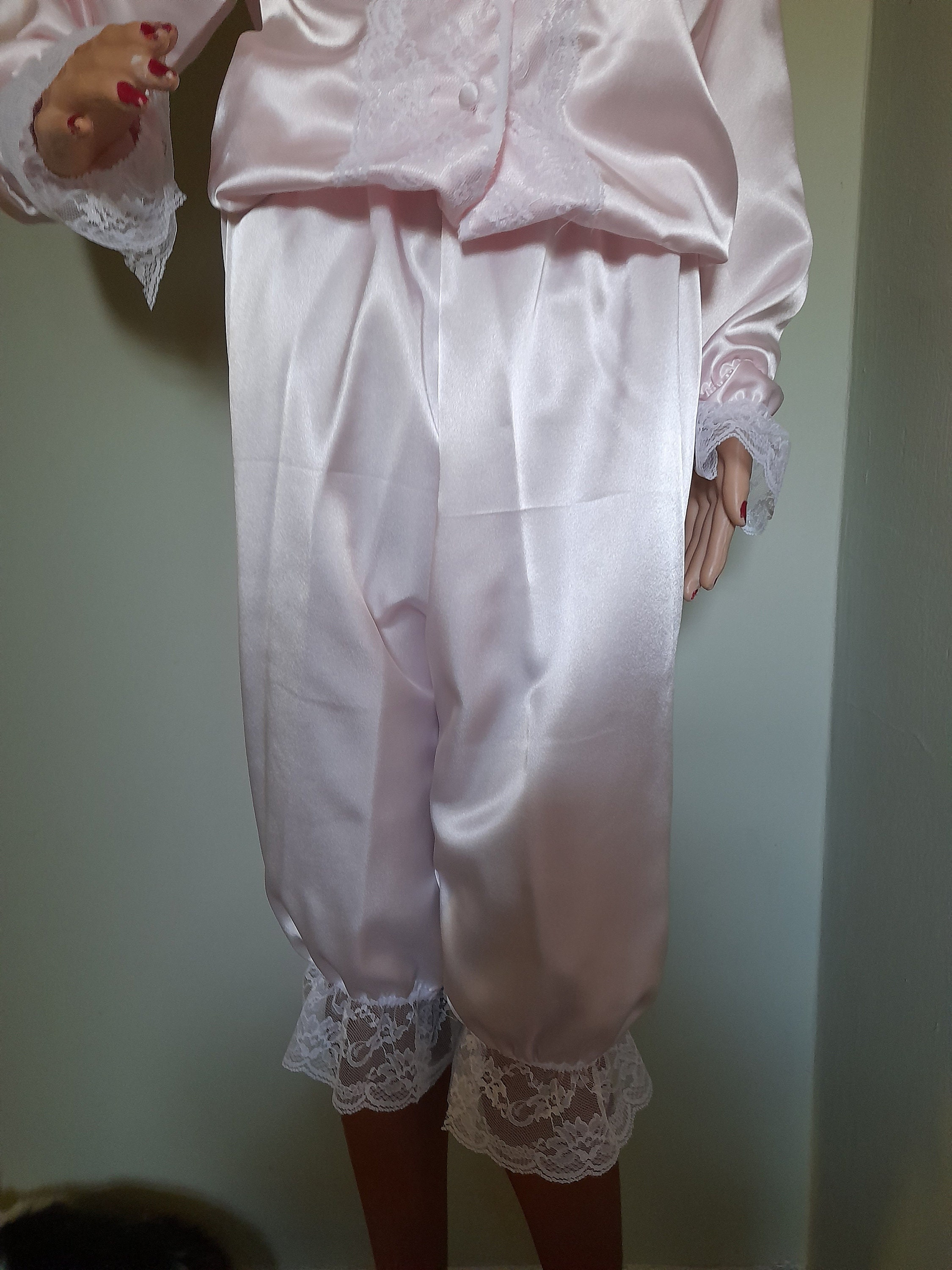 Satijn AB/DL Bloomers Hansop Romper Pak Volwassen Baby Sissy - Etsy ...